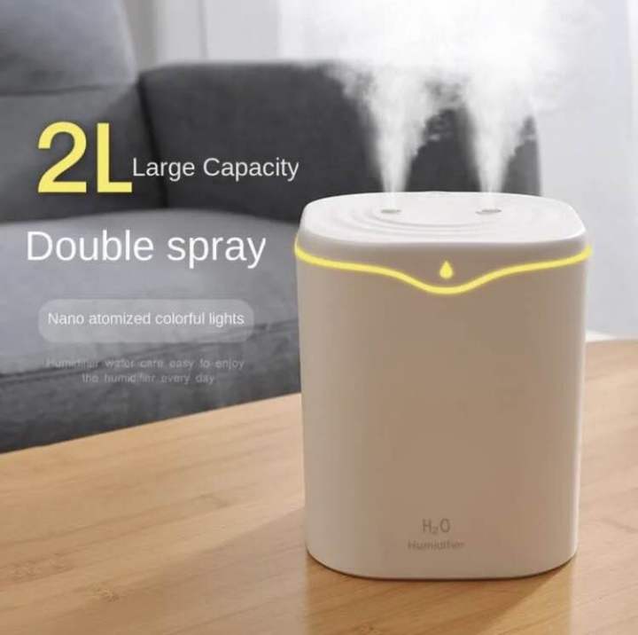 ElactraByte H20 Elegant Multicolor Ultrasonic Humidifier with LED Night ...