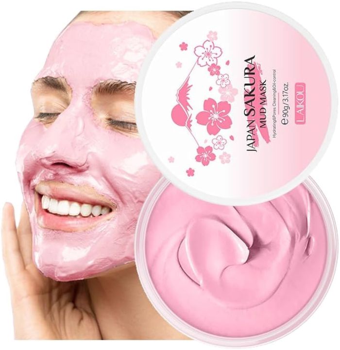 Laikou Japan Sakura Mud Mask – 90g | Daraz.com.bd