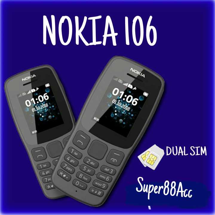 💯 made in Vietnam Nokia 106(Dual Sim), PTA approved 💯, soft keypad ...