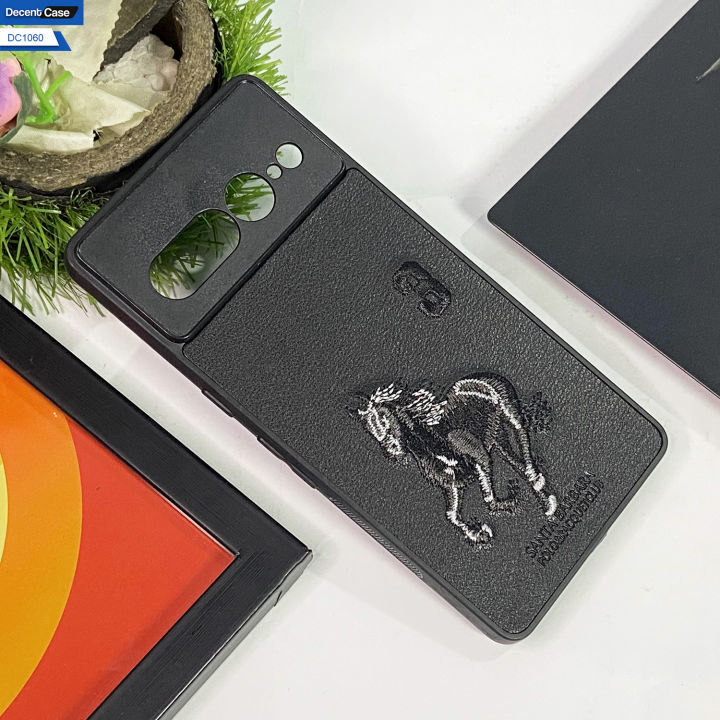 Google Pixel 7 Pro cover - Black - Premium Quality Polo Leather Feel ...