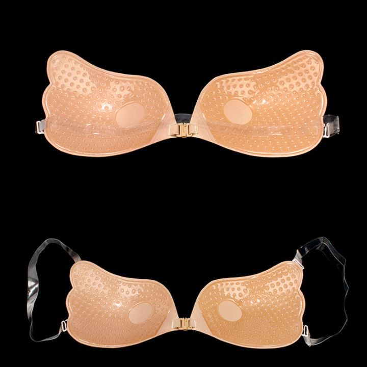 【Popular】Nipple Cover Invisible Bra Push Up Silicone Bra for Wedding ...