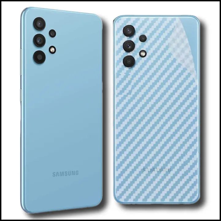 Carbon fibre back sticker for Samsung galaxy M32 5G | Daraz.lk
