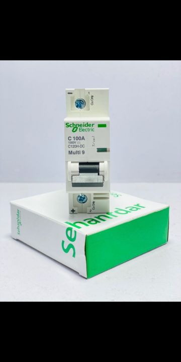 MCB DC/AC ( Dual )1-Pole 80A, 100A, 125A 1000V Channel Type Schneider ...
