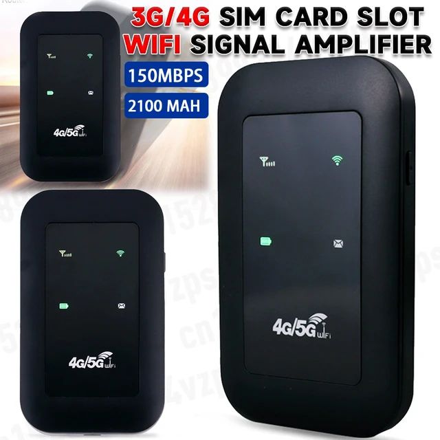 4G LTE WIFI Unlocked Pocket Router 150Mbps 4G Wireless Router | Daraz.lk