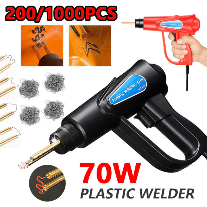 70W Plastic Welder Machine Car Bumper Repair Kit Rapid Heating Plastic ...