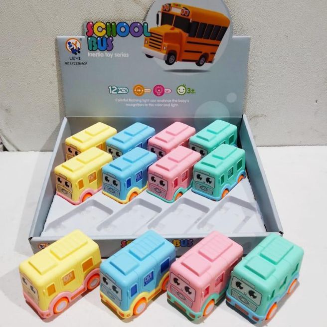 Mini School Bus Toy for Kids ~ Mini Bus for Kids | Daraz.pk