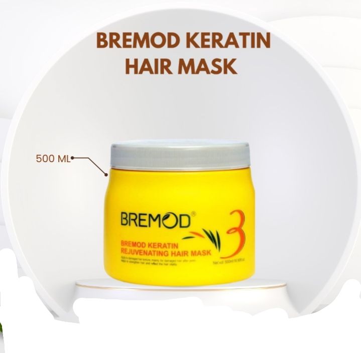 Bremod Original Keratin Rejuvenating Hair Mask 500ml – Professional ...