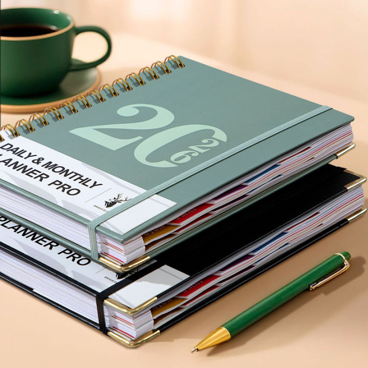 2026 NEW A5 WireBound Planner Weekly & Monthly Calendar Notebook for ...