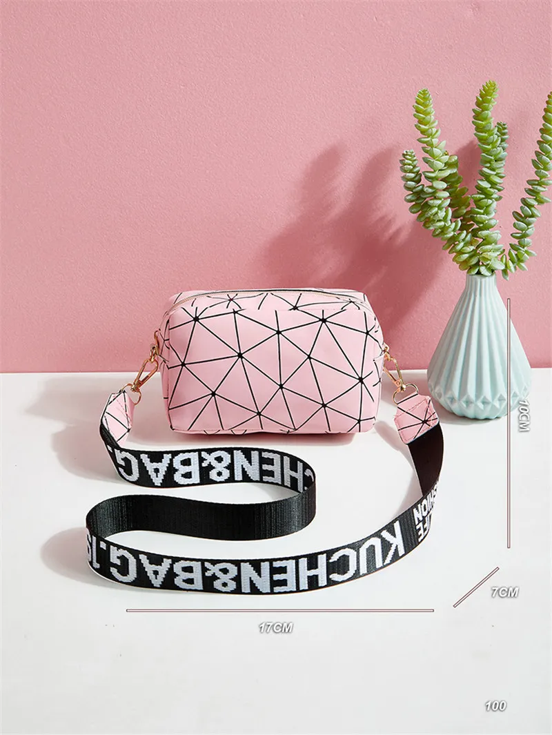Fashion Cool Geometry Color Shoulder Bags For Women Small Crossbody Bag ...