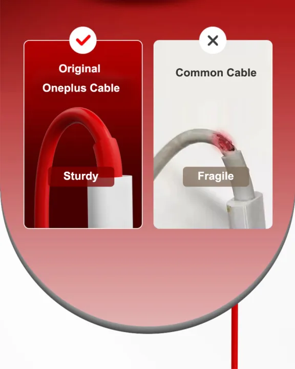Oneplus 13 12 11 Cable Original 80W Supervooc Warp Charge Usb Type C ...