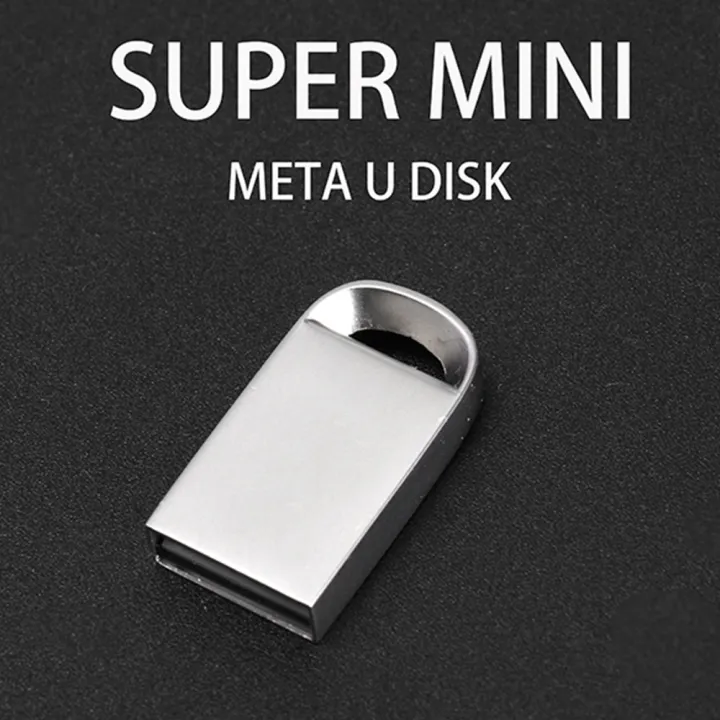 Super Mini USB Flash Drives 128GB Real Capacity Pen Drive 64GB Free Key ...