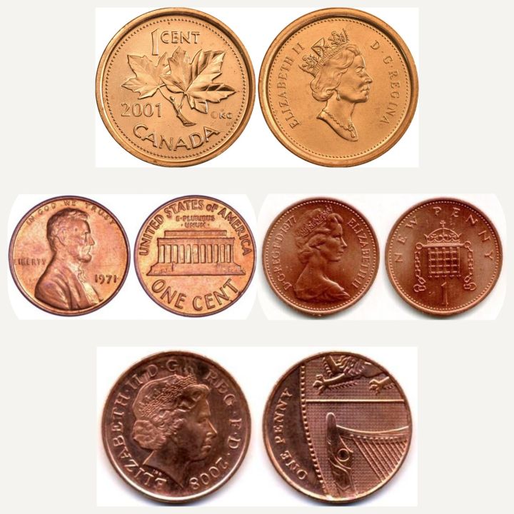 Posh inspired - Unique Make - 4 different coins set - Innovative Design ...