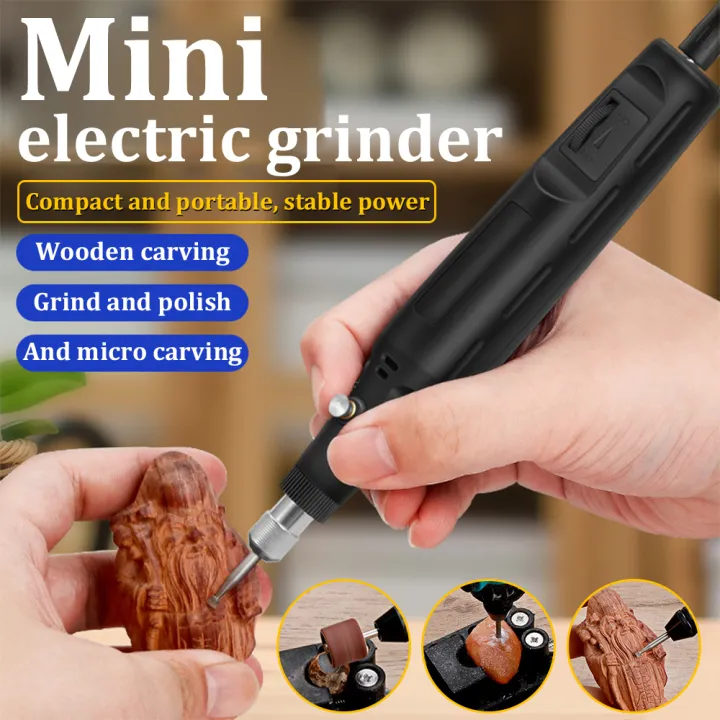 Mini Electric Drill Sharpener Portable Electric Polishing Machine Jade ...