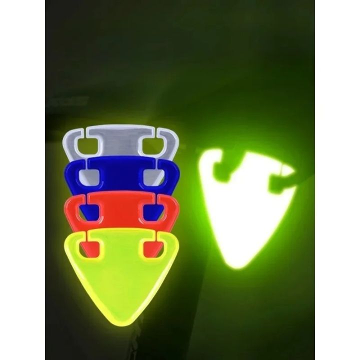 For High Brightness Reflective Film Bicycles Night Riding Triangle ...