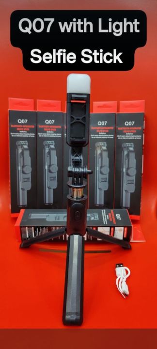 Q07 Selfie Stick 360°Rotation | Daraz.pk
