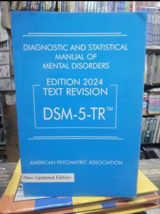 DSM 5 TR Diagnostic and Statistical Manual of Mental Disorders Text ...