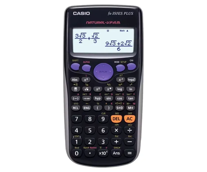 CASIO SCIENTIFIC CALCULATOR FX-350ES PLUS ORIGINAL | Daraz.pk