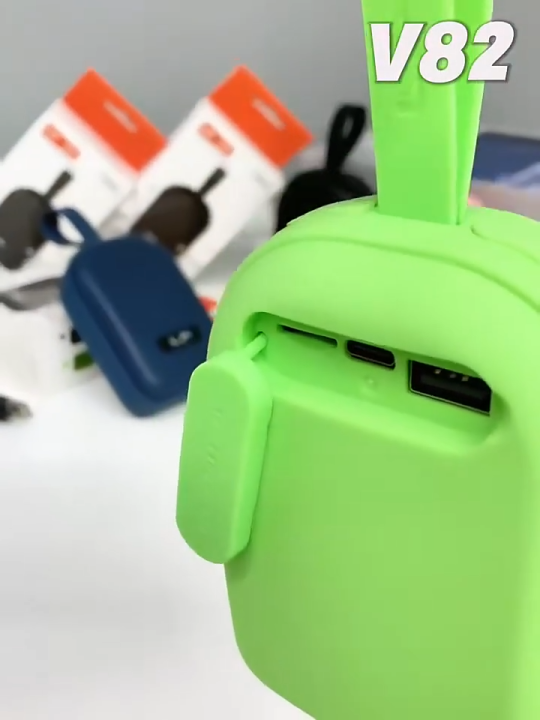 LP V82 Portable Wireless Bluetooth Speaker — IPX4 Waterproof, FM / USB ...