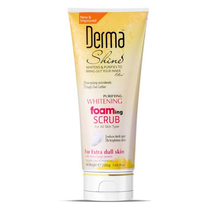 Derma Shine Oil Free Foaming Scrub | Daraz.pk