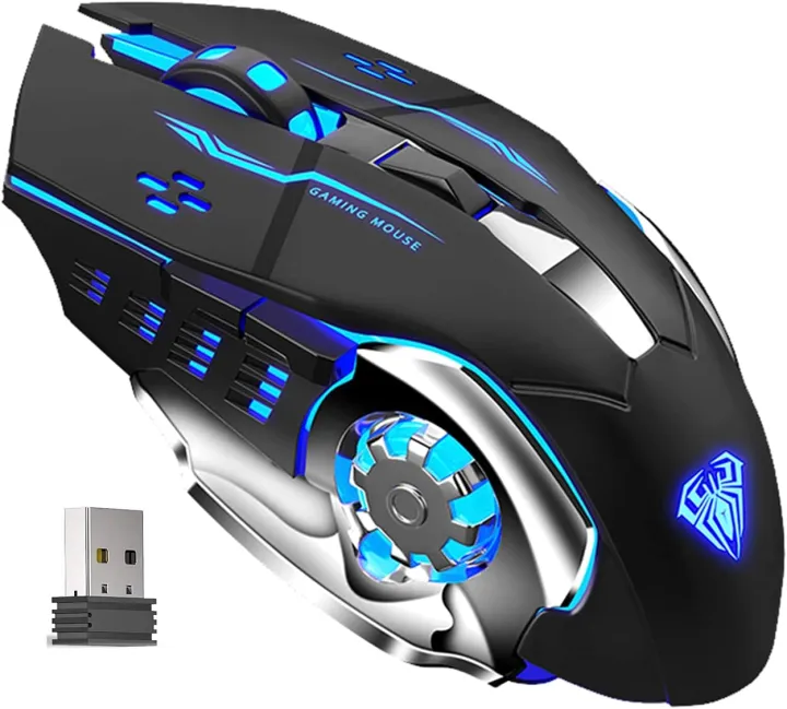 Wireless Optical Computer Mouse, 2.4Ghz Wireless & Bluetooth dual ...