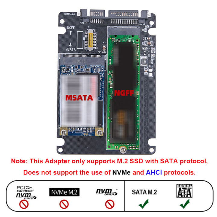 M.2 NGFF SSD MSATA Protocol To Serial Port External Built-In Hard Disk ...