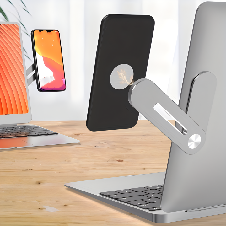 Laptop Screen Support Holder Magnetic Folding Holder Side Mount Tablet ...
