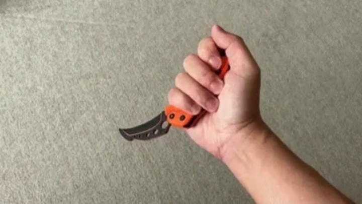 Non Sharp Fidget Knife - Mechanical Flip Toy | Daraz.com.np
