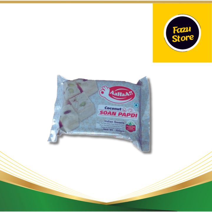Aaha Soan Papdi Coconut Flavour Sweet (250g) | Daraz.lk