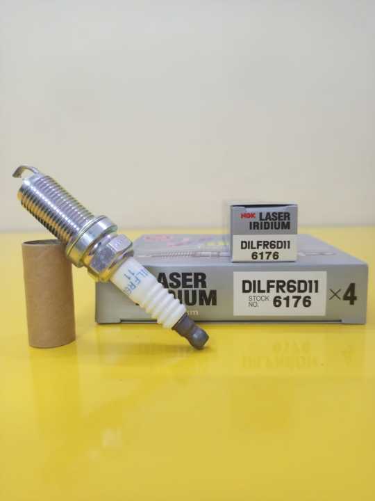 NGK Laser Iridium Sparkplug DILFR6D11 (1 piece) Made In Japan | Daraz.pk