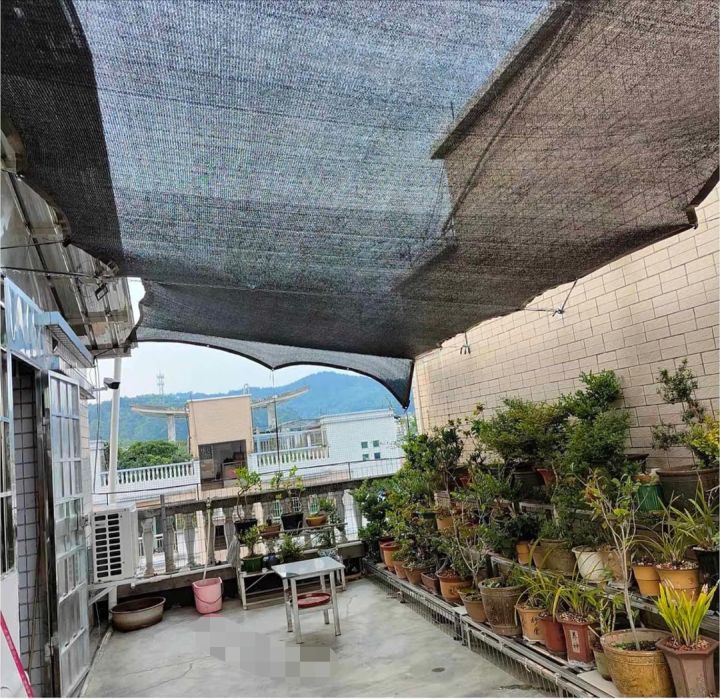 SHED NET PLANT and Orchid sun rain fog Protection SHADE NET 75% Black ...