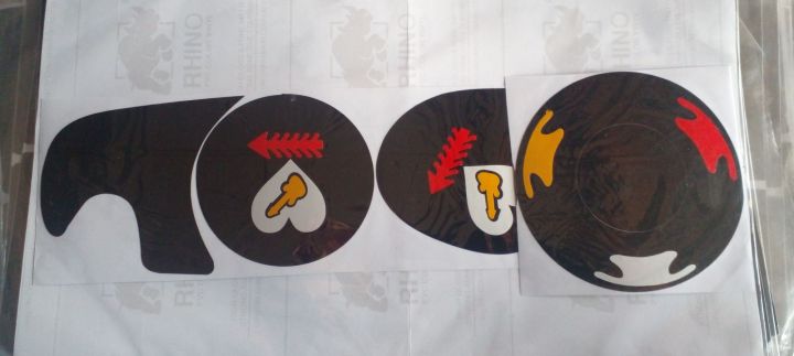 Fancy PVC Stickers for all CD 70 | Daraz.pk