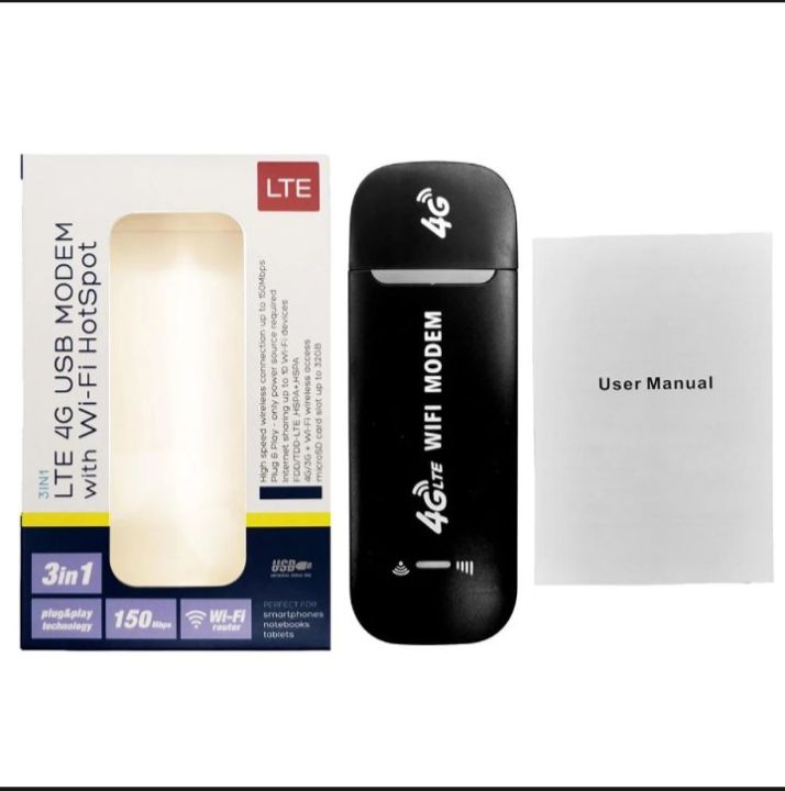 4G LTE Wi-Fi Hotspot Dongle (Unlocked Router) | Daraz.lk