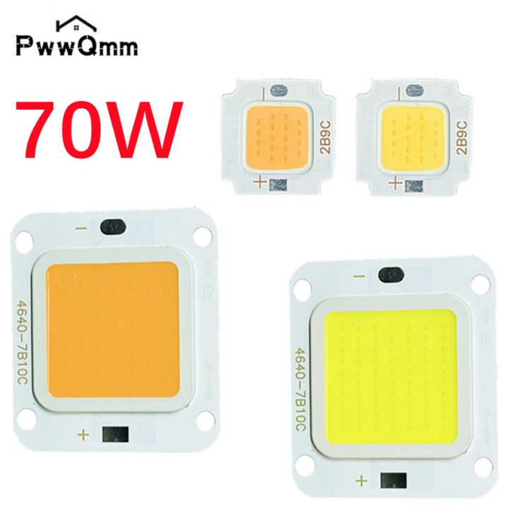 LED COB Chip 70W 60W 50W 40W 30W 20W Backlight Diode Lamps Cold White ...