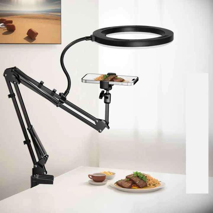 Live Stand Mobile Phone Professional Overhead Lighting Fixed Shooting ...