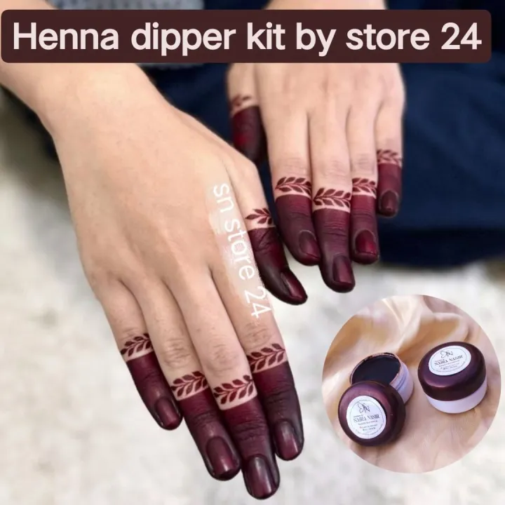 pack of 2 Karachi khas mehndi | Finger dipper kit | Daraz best deal ...