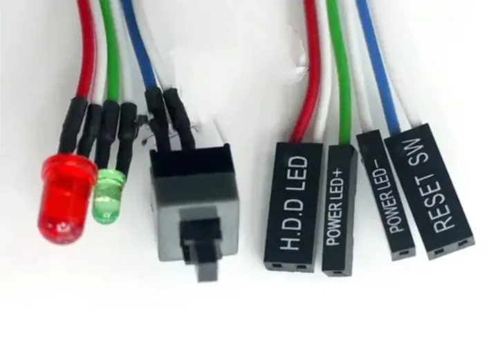 PC POWER SWITCH LED lights | Daraz.com.bd