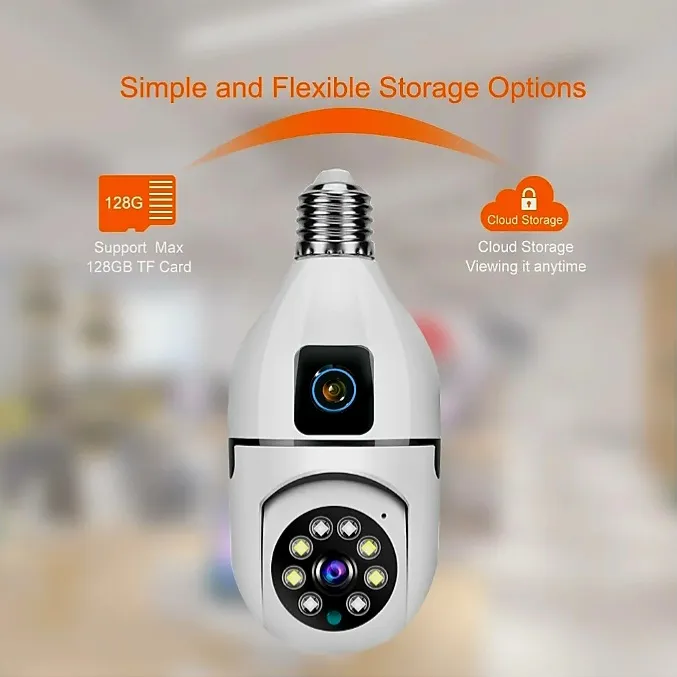 Speed-X V380 Pro Smart Camera (Model SP-E28-2) / Wireless WiFi Light ...