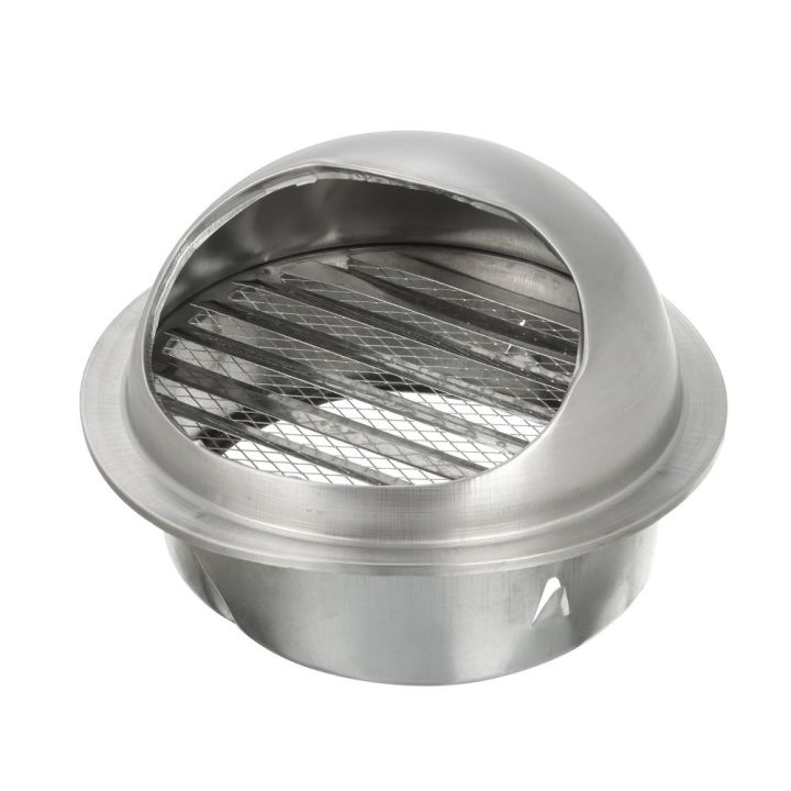 Stainless Steel Exterior Wall Ceiling Air Vent Various Size Ducting ...