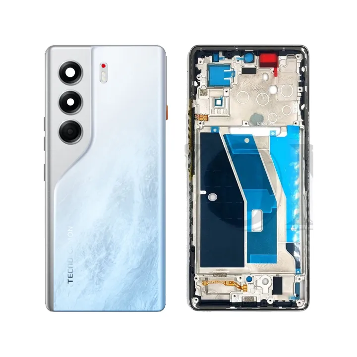 Tecno Camon 40 Pro Replacement Body - Housing Case with Side Frame and ...