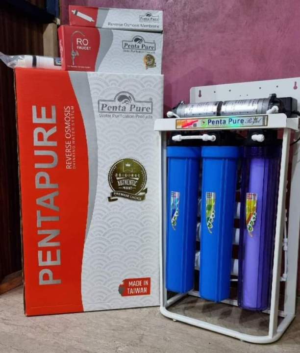 800gpd Ro Plant PentaPure Taiwan 800Gpd Semi-Commercial Light ...