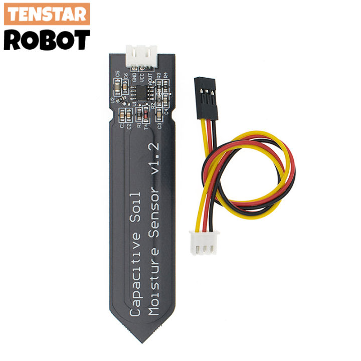 Capacitive Soil Moisture Sensor Module V1.2 Corrosion Resistant Wide ...
