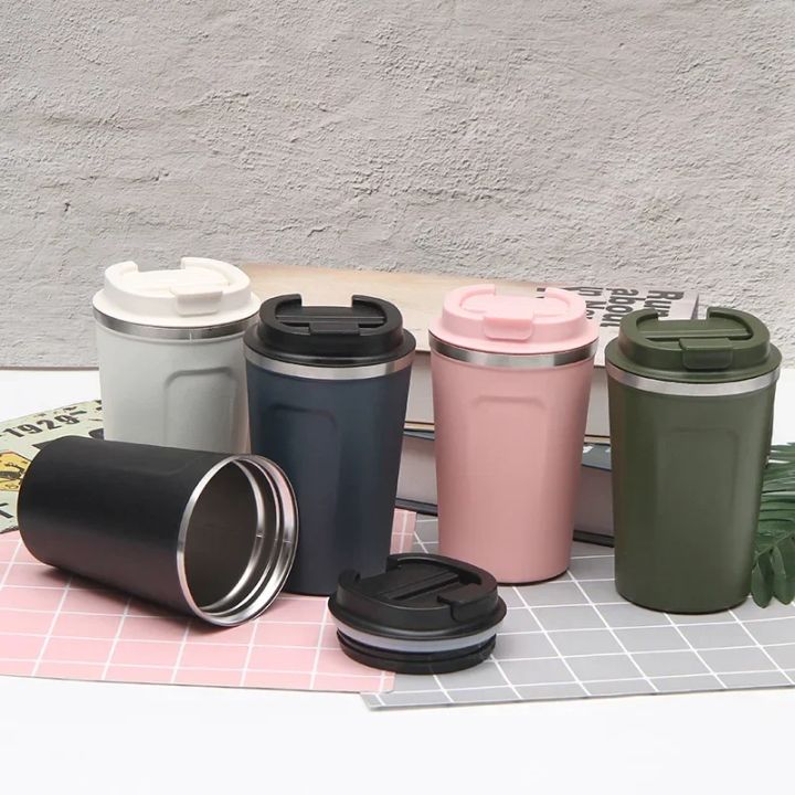 304 Stainless Steel Thermos Bottle Tea Coffee Mug Thermal Travel Leak