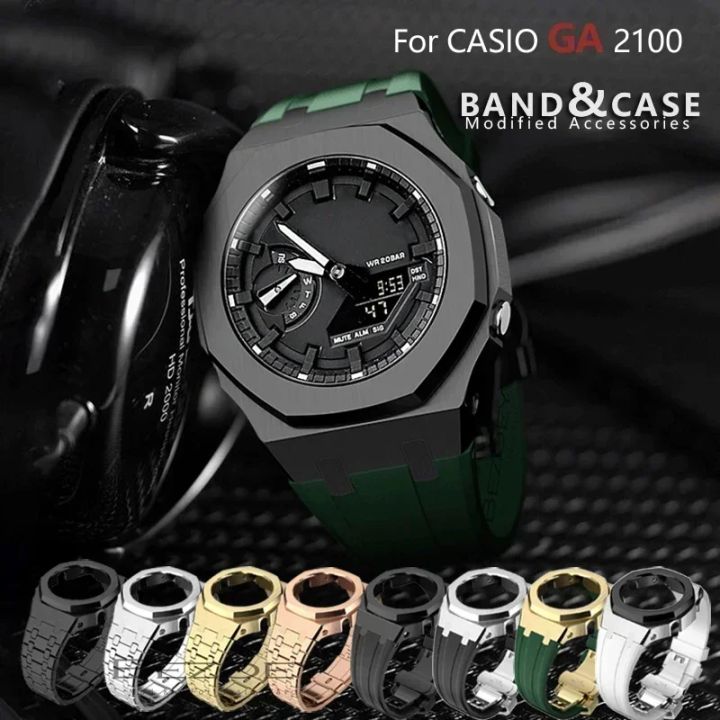 Gen4 Casioak Modification for G Shock GA2100 GAB2100 Mod Kit Stainless ...