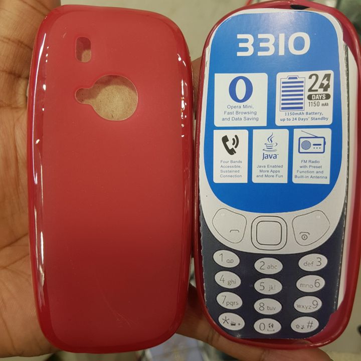 For Nokia 3310 Back Cover-Red | Daraz.com.bd