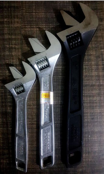 3PCS DOUBLE FEATURE WRENCH SET 8" 10" 12" | Daraz.pk