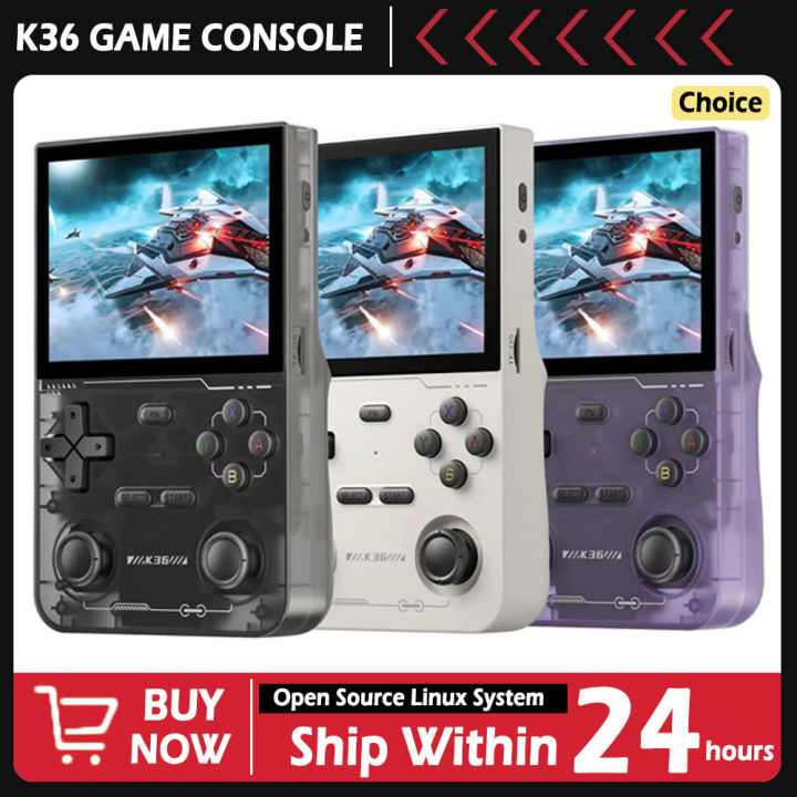 Open Source K36 Retro Handheld Video Game Console 16000 Games Emulator ...