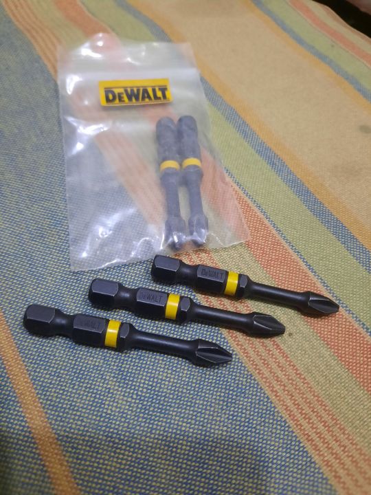 Original DeWalt ph2 impact bit 5 pieces | Daraz.pk