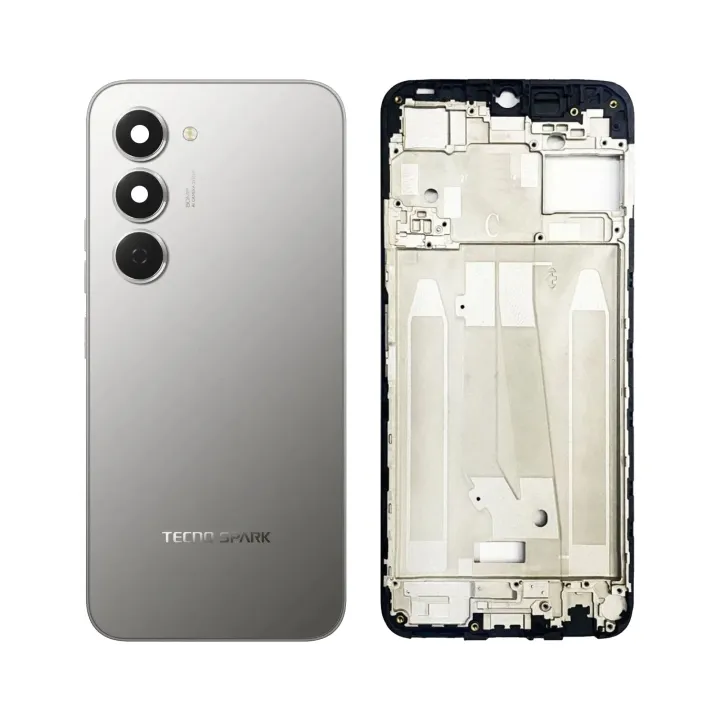 Tecno Spark 40 Pro Complete Body Replacement Kit - Chassis Frame + Back ...