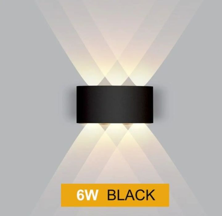 IP66 LED Wall Lamp Outdoor Waterproof Garden Lighting Aluminum Indoor ...