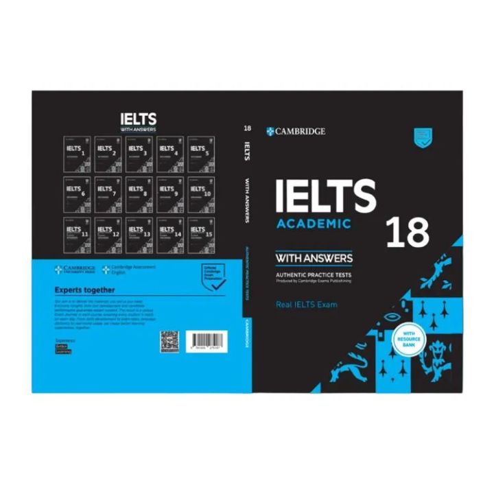 Cambridge English IELTS Academic Set 18 books set with audio qr code ...